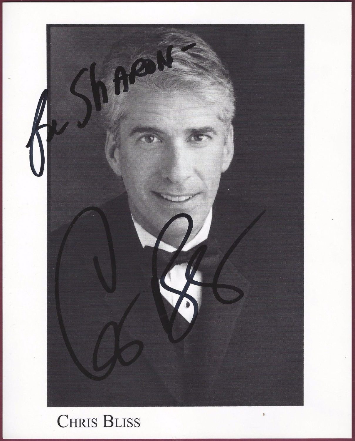 Chris Bliss Autograph Megapack ⋆ Thom Wall